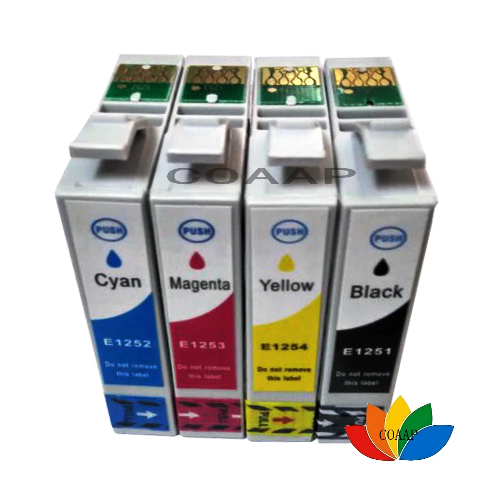 Epson 125 Workforce 320 323 325 520 프린터 용 4PK 호환 잉크 카트리지|ink cartridge ...