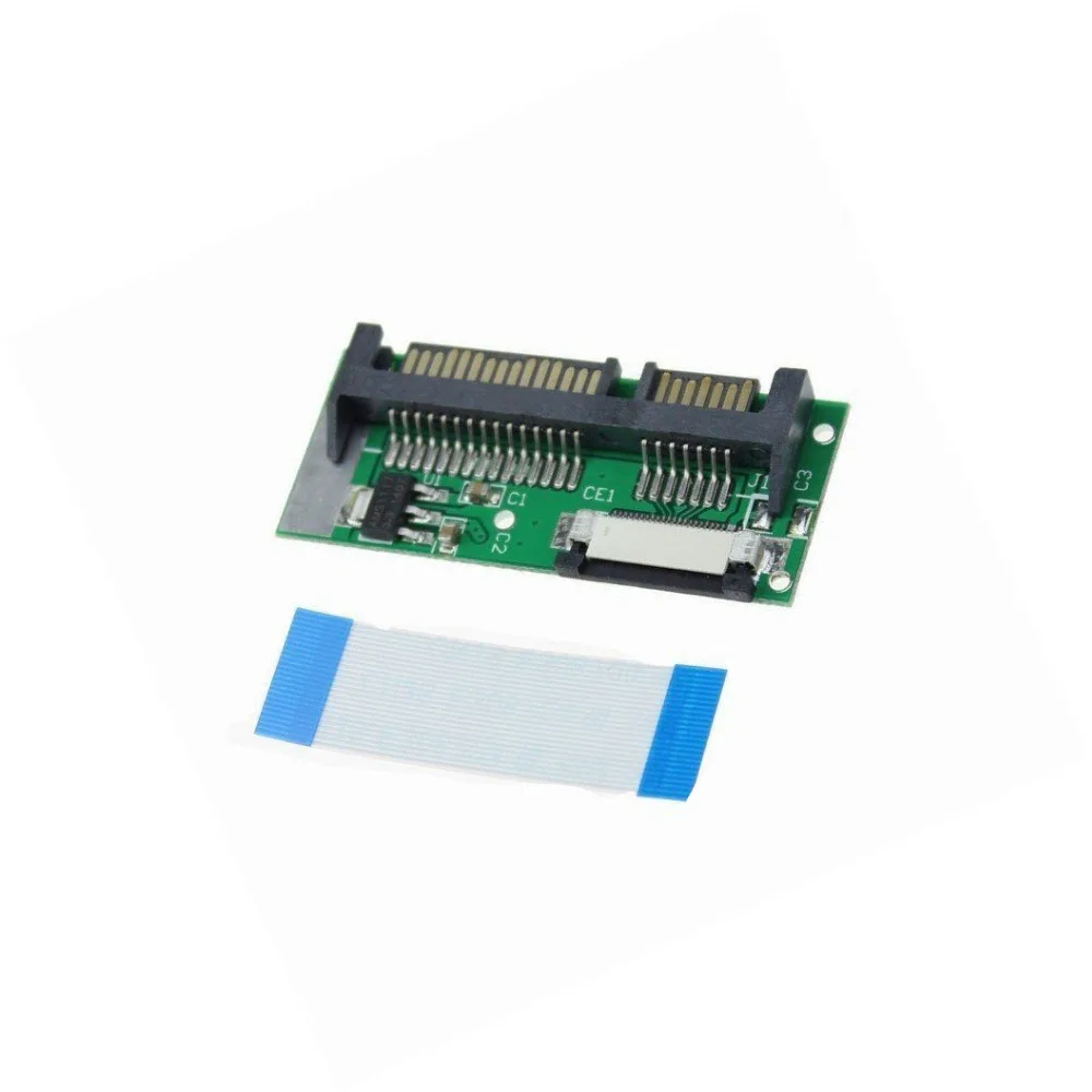 24 Pin Sata Lif To 7+15 22pin Sata For Macbook Air Ssd Hdd Adapter Card ...