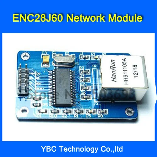 10pcslot Enc28j60 Ethernet Lan Network Module Enc28j60 For 51 Avr Stm32 Lpc Learning Tool 