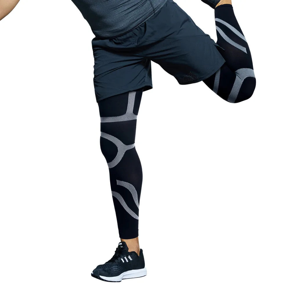 Kuangmi 1 Pc Basketball Legwarmers Cycling Leg Warmer Compression Calf ...