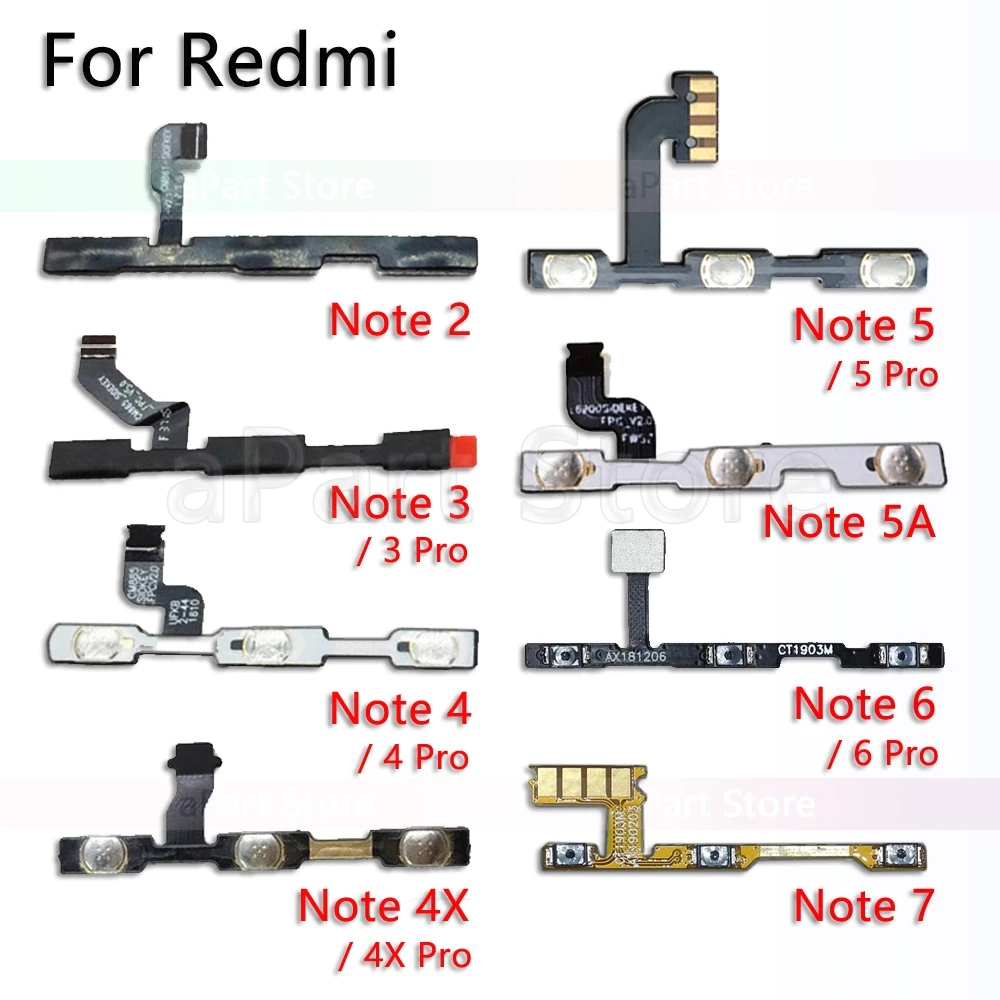 Гибкий кабель питания для Xiaomi Redmi Note 3 4x5 5A 6 6A Plus Pro ...