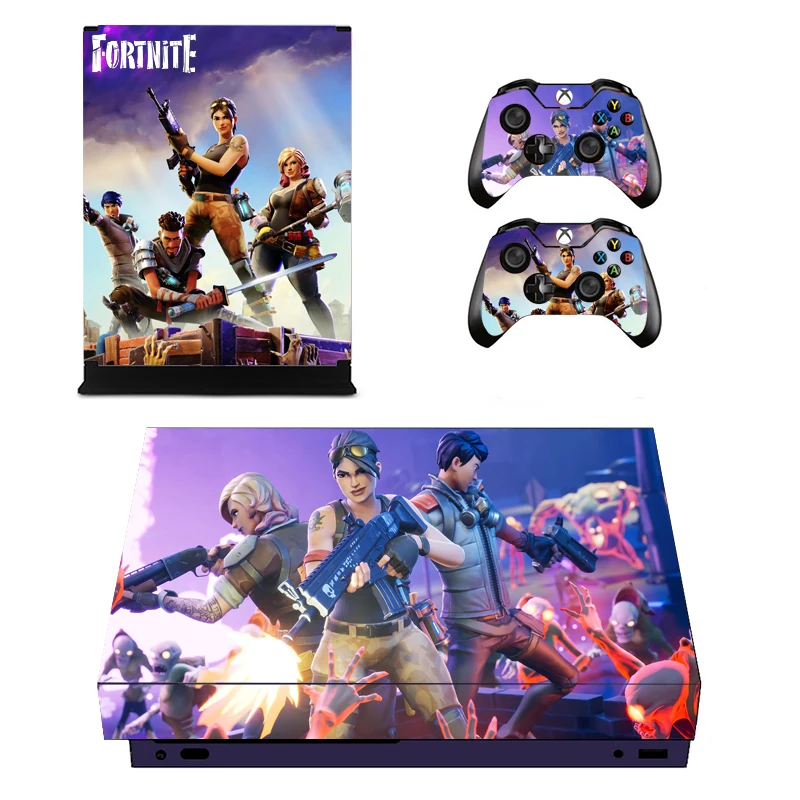 Fortnite Skin Sticker for Xbox One X Console - ConsoleSkins.co