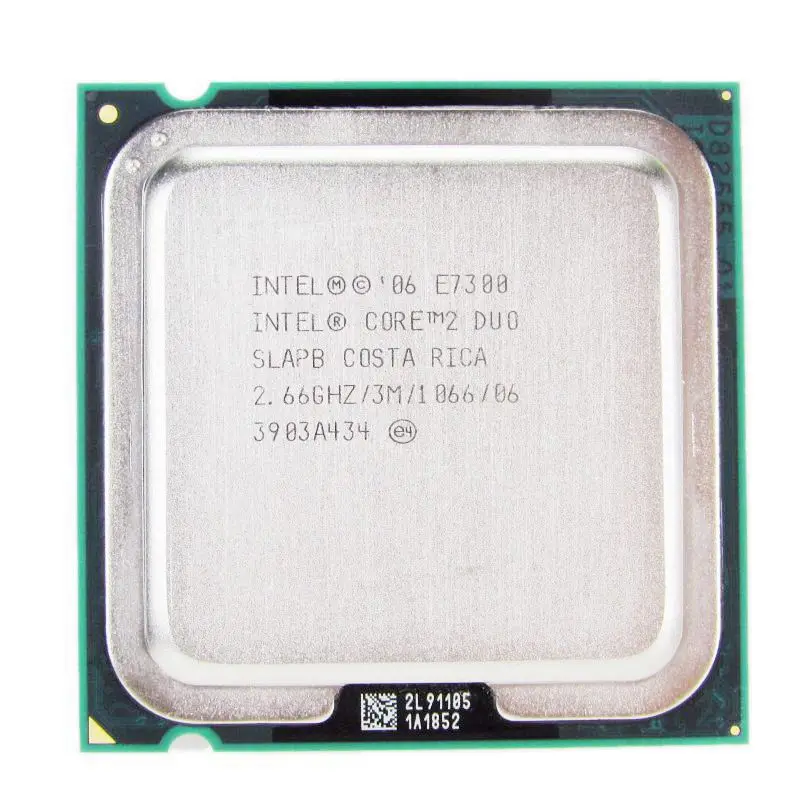 Intel Core 2 Duo E7300 2.66ghz 3mb 1066mhz Socket Lga 775 Cpu ...
