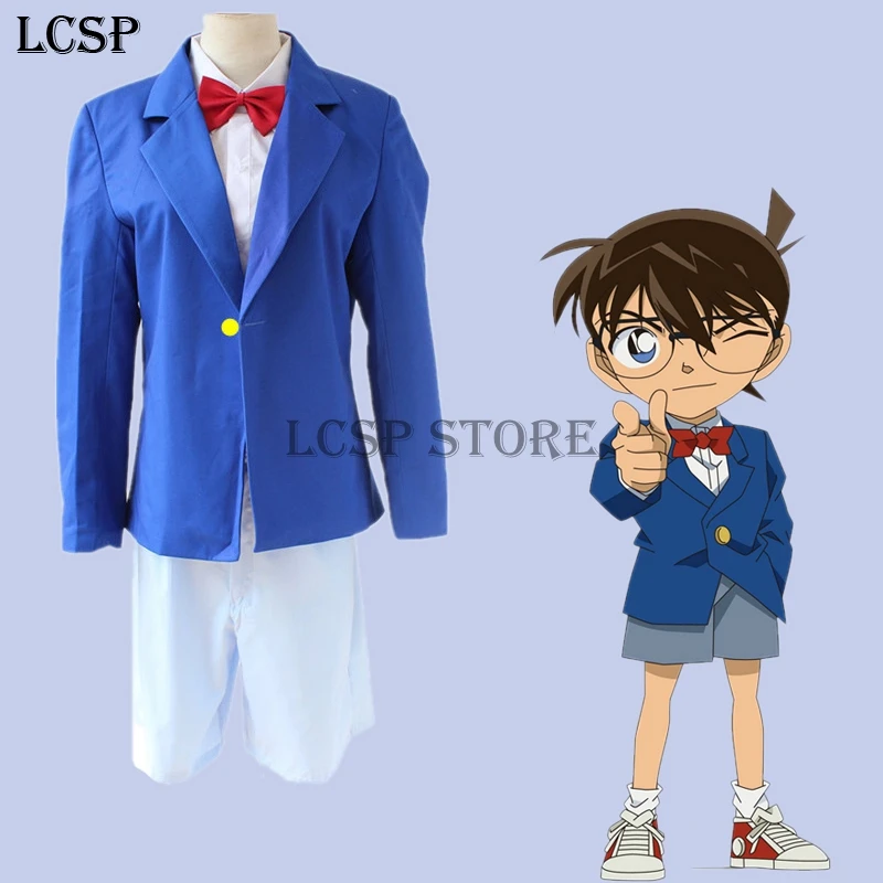 LCSP Detective Conan Conan Edogawa Cosplay Costume Japanese Anime Case ...