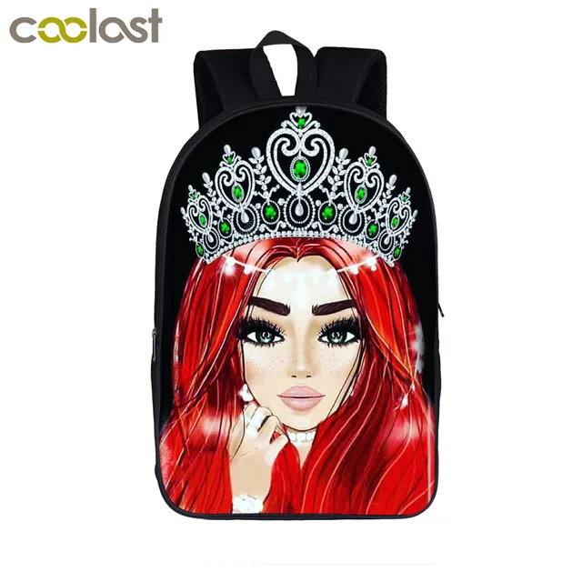 Hijab Islamic Muslim Girl Teenage Backpack Canvas Backpack Rucksack - I ...