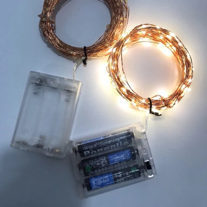 LED Strip 2M 5M Fairy Light String Outdoor Garland Christmas Wedding ...