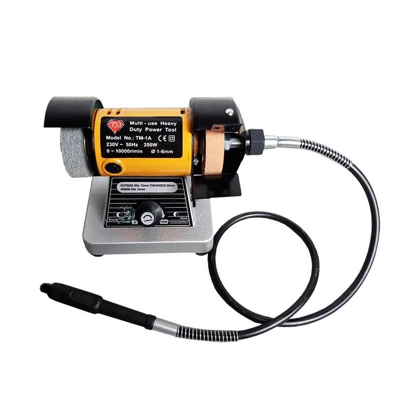 Desktop double headed grinding machine multi functional desktop ...