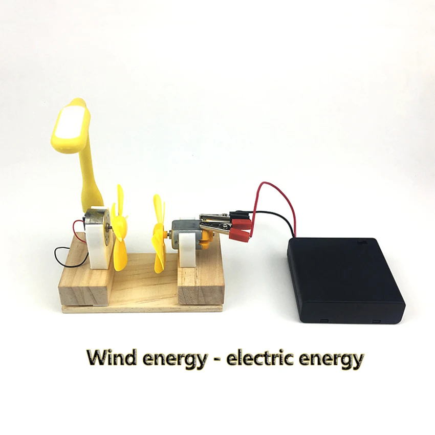 2021 Electric Generator Motor Energy Wind Turbine Power Mini Kids Led ...
