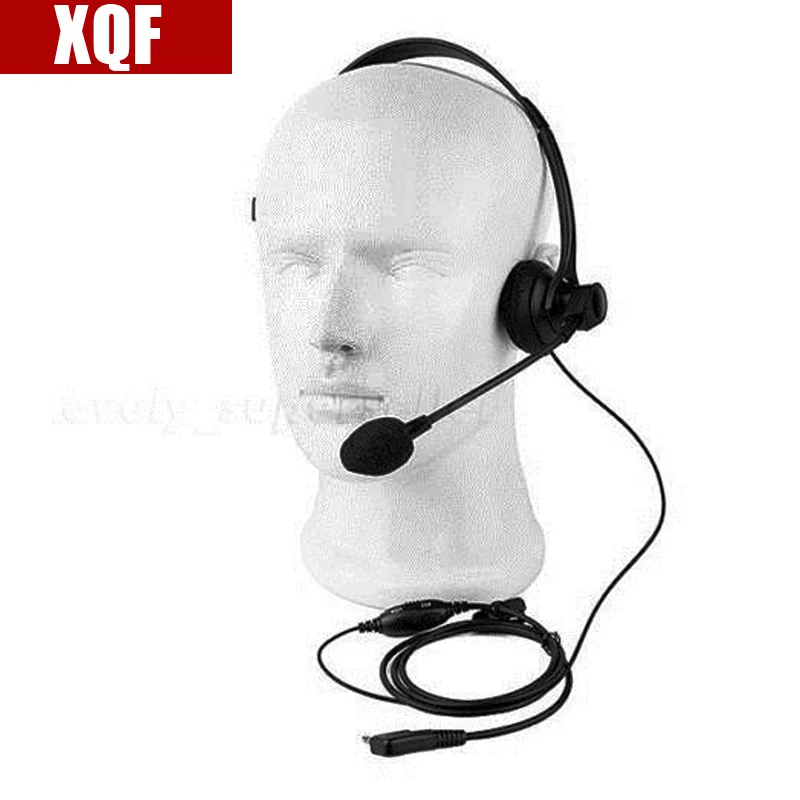 XQF-2PIN-VOX-PTT-Mic-Headset-for-BAOFENG-UV-5R-PUXING-KENWOOD-WOUXUN ...