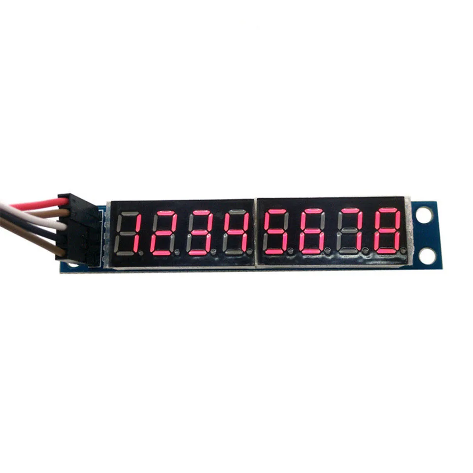 8 bit digital display module MAX7219 LED display Supports cascaded 8 ...