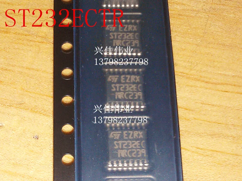 New original authentic ST232ECTR ST232EC TSSOP 16 RS232 drive|rs232 ...