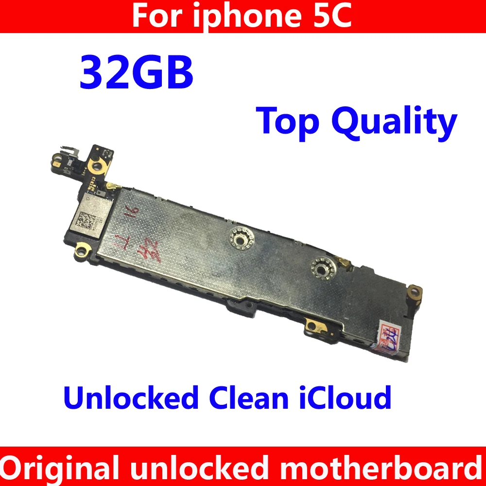 Original motherboard with chips for iphone 5 C 32GB 100% unlocked ...
