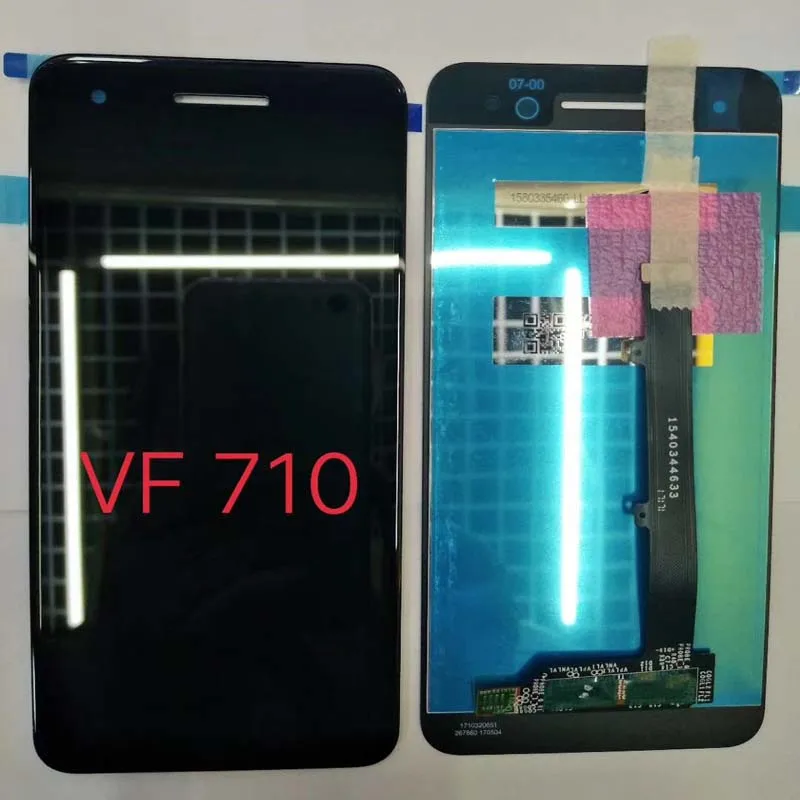 ЖК-дисплей черный для Vodafone Smart V8 VFD710 VFD 710 ЖК-дисплей ...