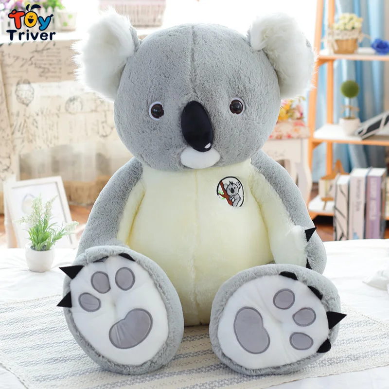 70cm Plush Grey Koala Toy Stuffed Koalas Animal Baby Kids Children ...