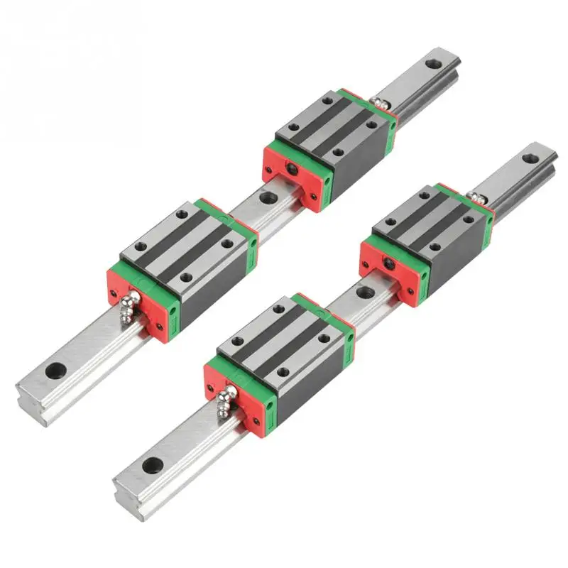 2Pcs HGR20 400mm Linear Guide Rail Linear Rail Block Slide Carriage CNC ... 2Pcs HGR20 400mm Linear Guide Rail Linear Rail Block Slide Carriage CNC ...