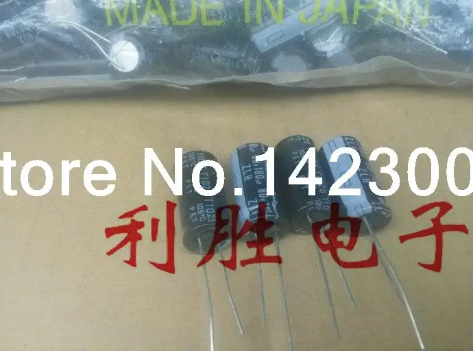 10pcs-180UF-80V-ZLH-10X20-new-rubycon-Aluminum-electrolytic-capacitors ...