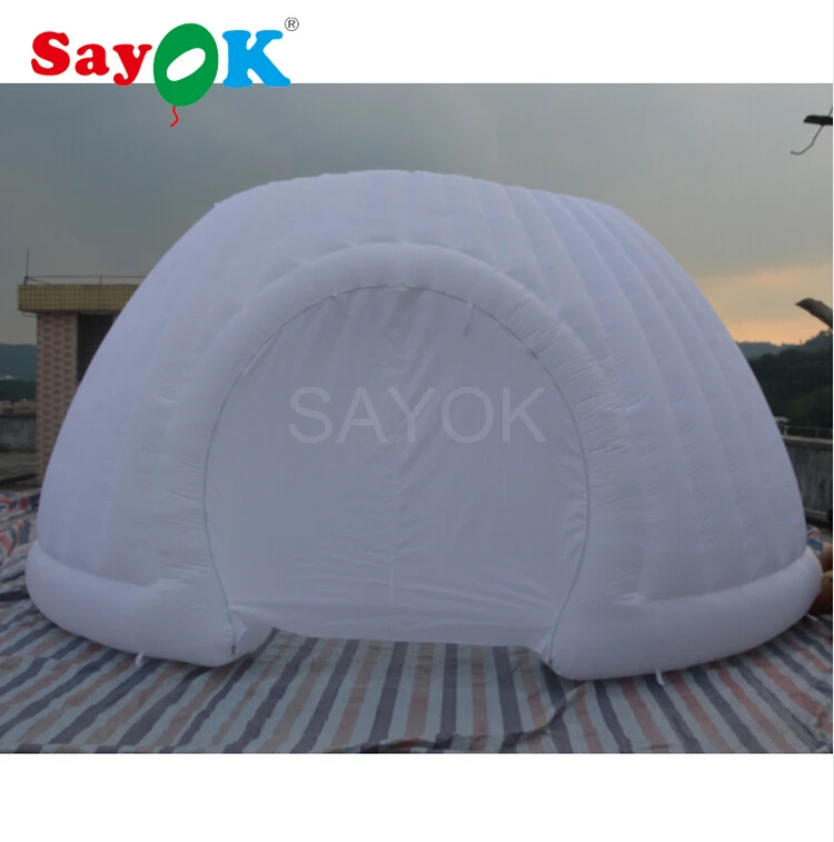 Estructura inflable barata de 5m con techo panorámico, tienda de fiesta ...