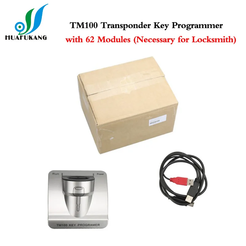 TM100 Transponder Key Programmer full version with 62 Modules ...