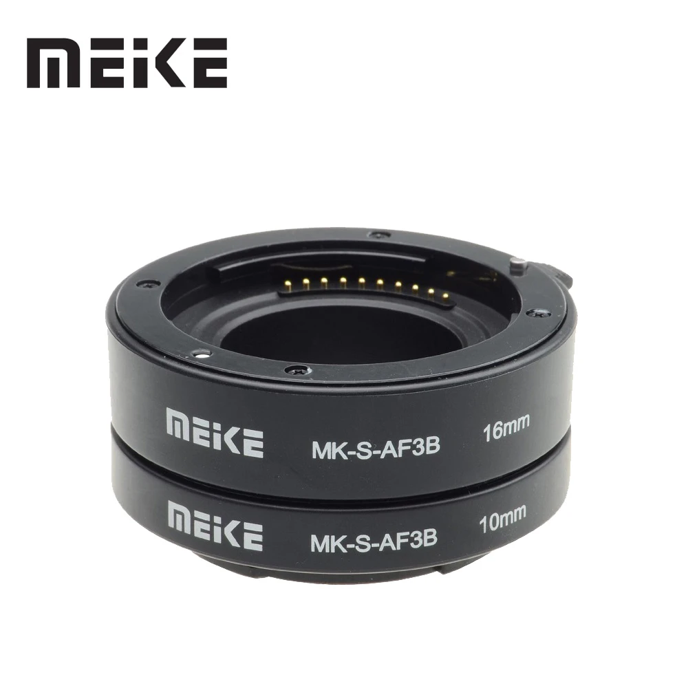 Meike Auto Focus Macro Extension Tube Ring For Sony E-mount A6300 A6500 ...