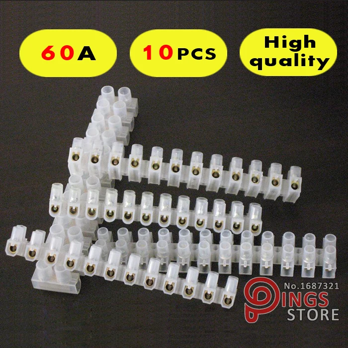10PCS U Type Cable Terminal Block Screw Connector Teminagles Barrier 10pcs-u-type-cable-terminal-block-screw-connector-teminagles-barrier