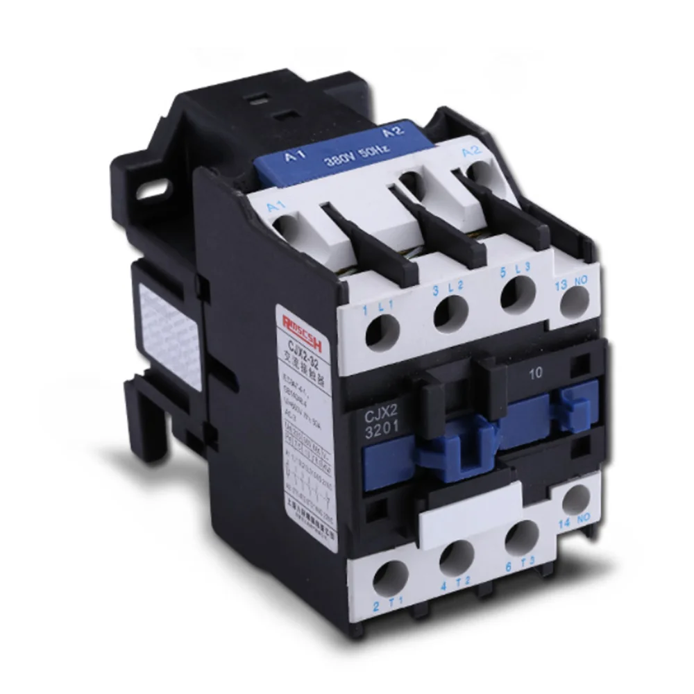 AC Contactor 32A 3 Phase 380V 220V 110V 36V 24V 50 60Hz Din Rail AC Contactor 32A 3 Phase 380V 220V 110V 36V 24V 50 60Hz Din Rail