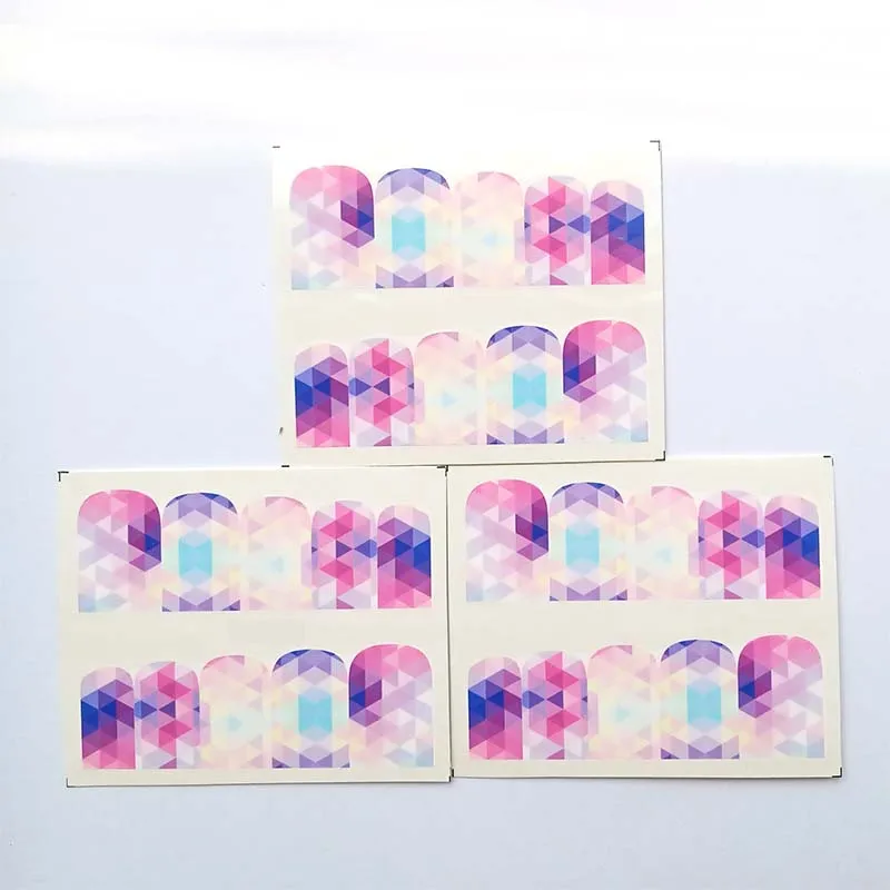 3 Sheets Watermark Cartoon Stickers Nail Art Water Transfer Tips Decals ...