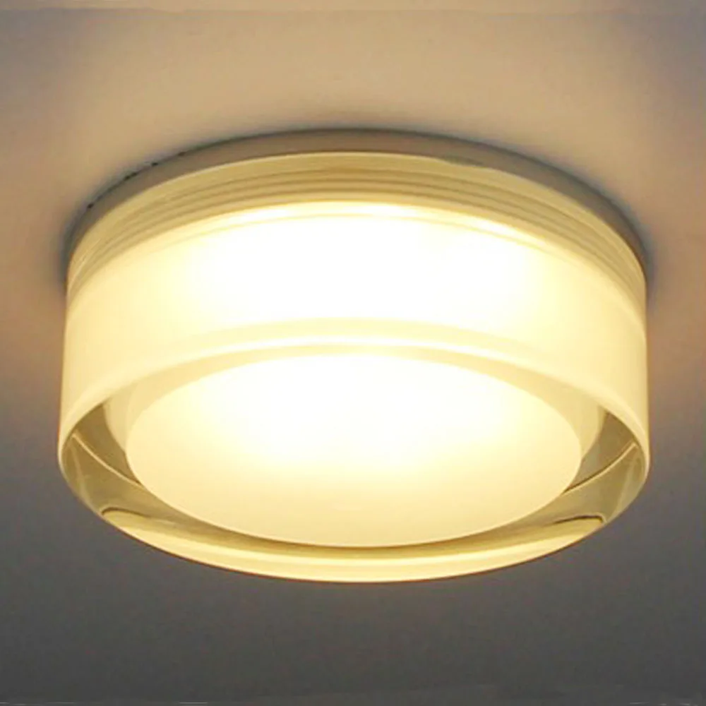 Round LED Crystal Downlight Recessed Surface Mount Spotlight 1W 3W 5W ...