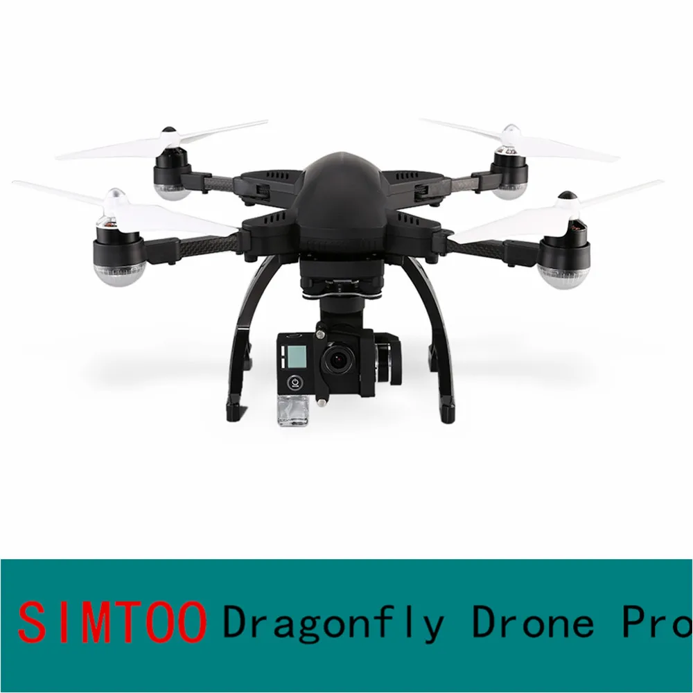 SIMTOO Dragonfly Drone Pro RTF 16MP 4K HD Camera WIFI FPV GPS Watch RTF ...