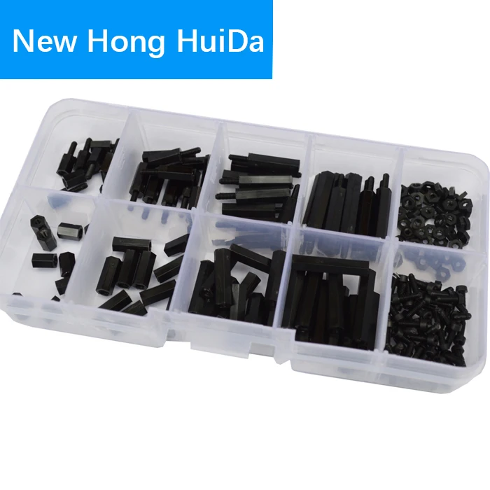 M2 Male Female Nylon Hex Standoff Plastic Thread Pcb Motherboard Spacer
