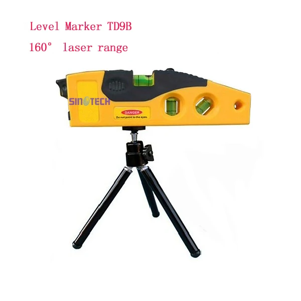 160 degree Laser Level marker TD9B Cross Line Laser Level Measuring ...