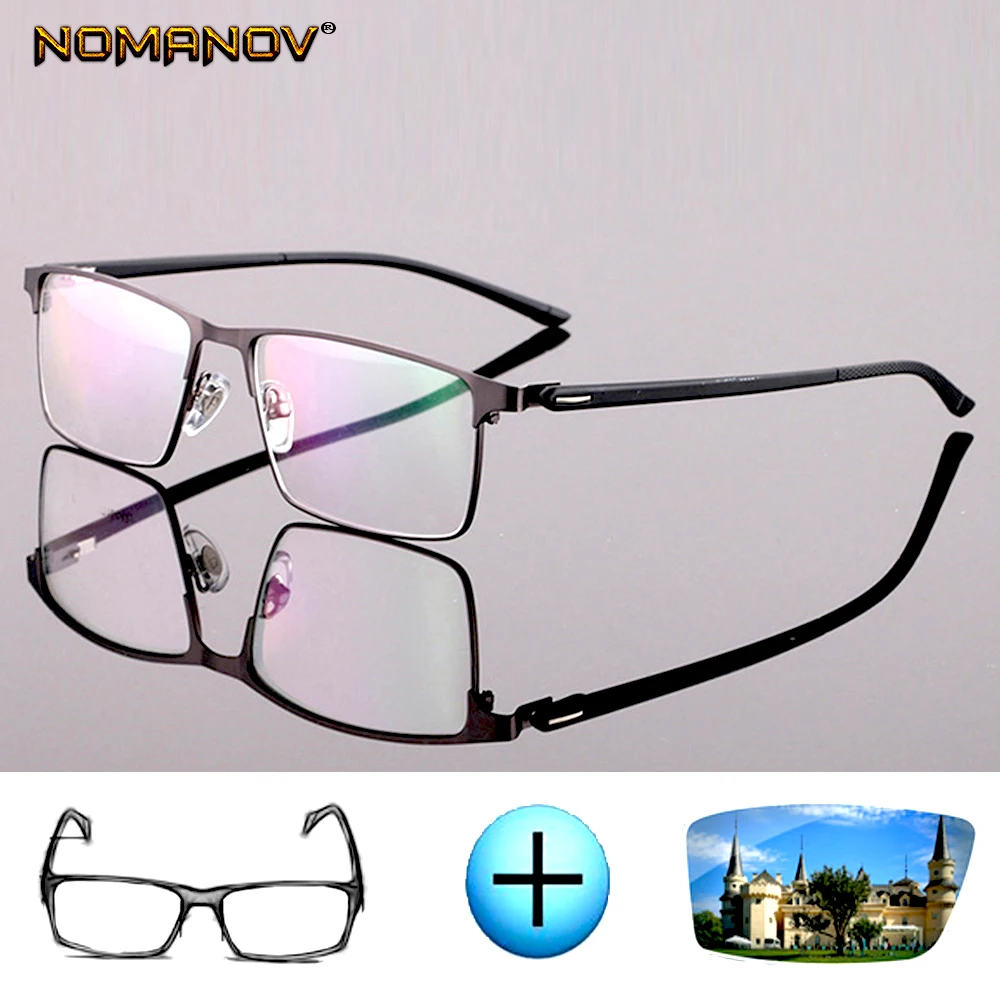 Custom made optical prescription glasses photochromic Classic large ...