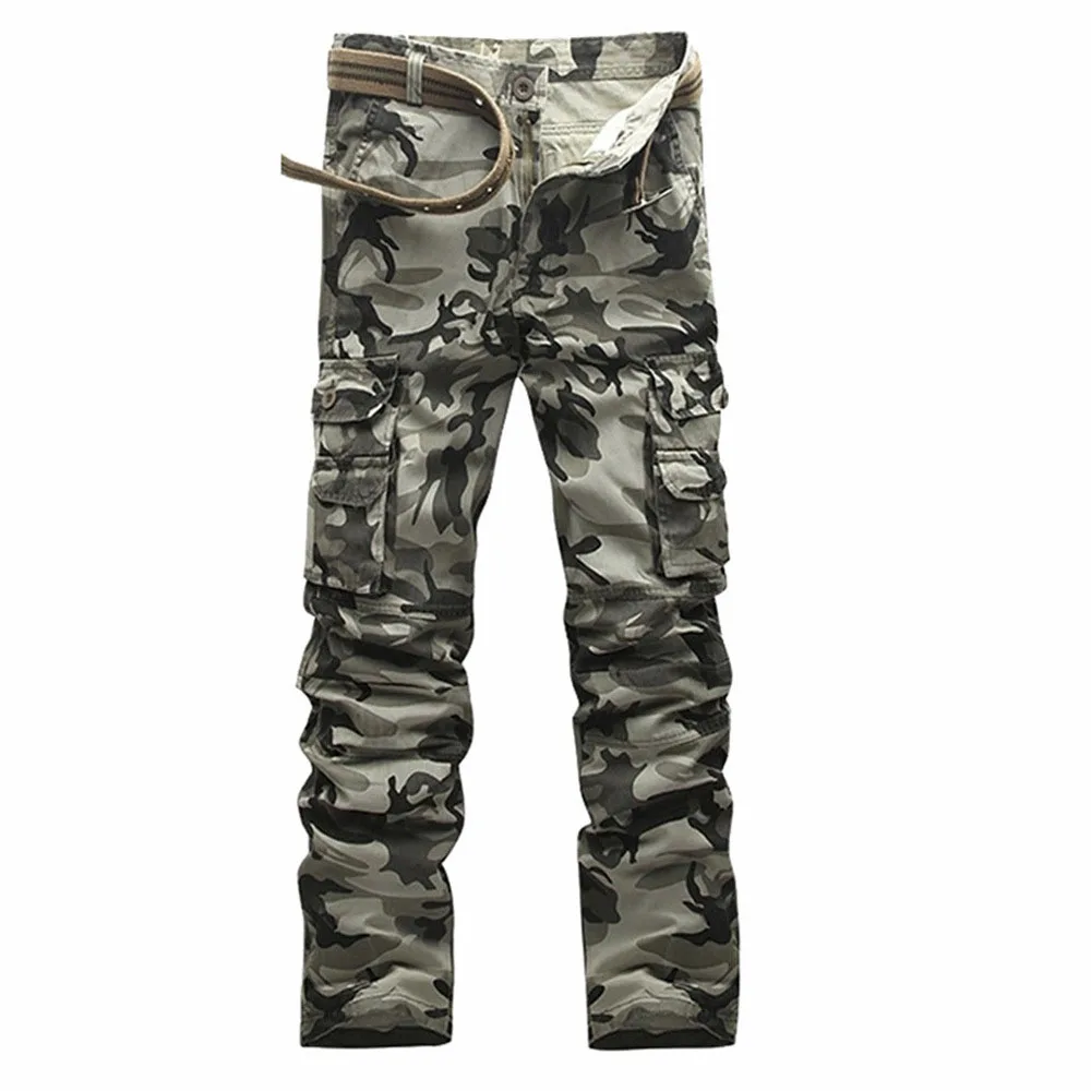 Autumn Spring Camo Pants Military Multi Pocket Mens Pants Hight Quality ...