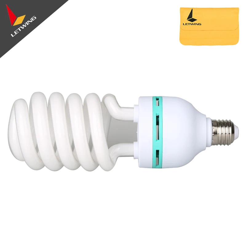 115w 220v 5500k E27 Energy Saving Compact Fluorescent Semi Spiral Bulb ...