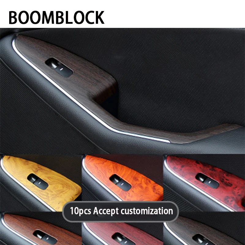 3D Auto Aufkleber 30*100cm Holzmaserung Auto Wrap Film Aufkleber für ...