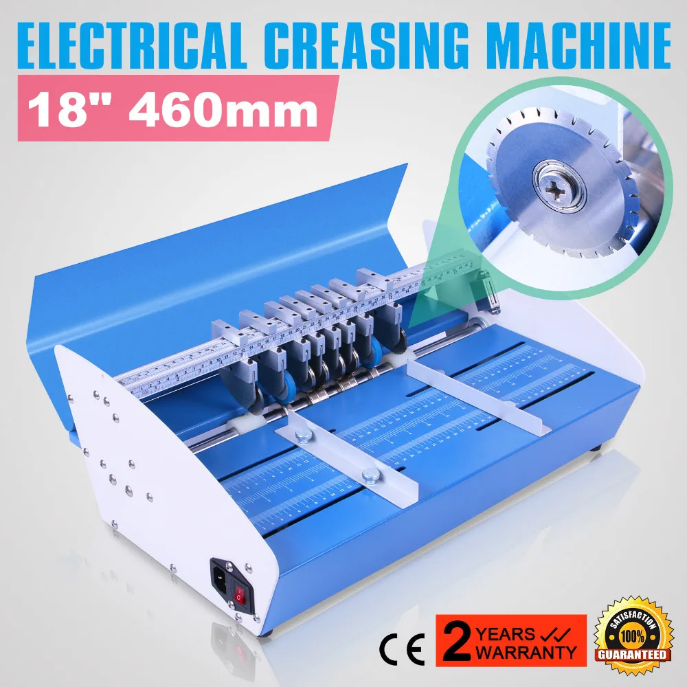 460 ELECTRICAL CREASING MACHINE New Metal 3 in 1 Electrical Creasing ...