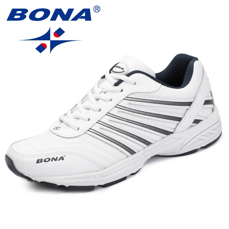 BONA New Classics Style Men Casual Shoes Outdoor Fashion Sneakers Lace ...