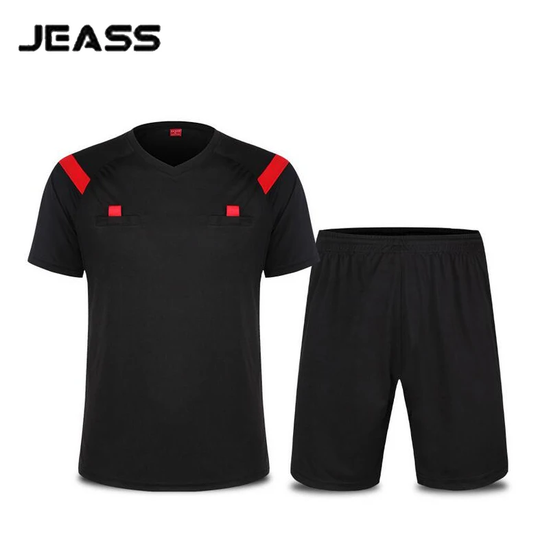 JEASS Soccer Referee Jerseys Fair Play Football Referee Clothes Suit ...
