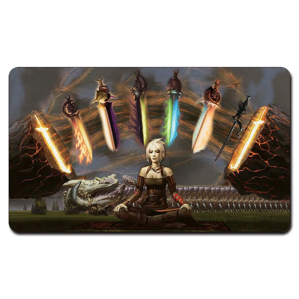 Chandra и Liliana Playmat Ограниченная серия много выбора 35X60 см ...