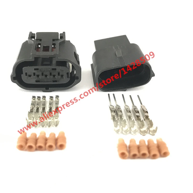 1set 12292 6189-1046 5 Pin Female And Male Ts Series Maf Sensor ...