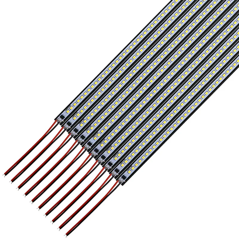 LED Rigid Bar Lights 220V Rigid Strip Lights 2835 SMD White/Warm White ...