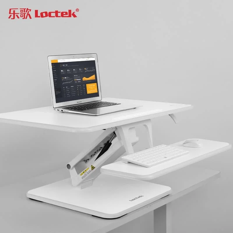 Loctek M3S Sit Stand Desk Riser Gemakkelijk Up Hoogte Verstelbare ...