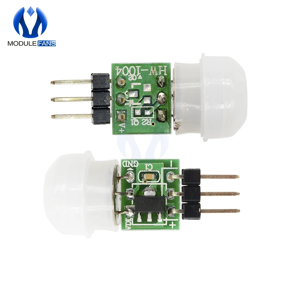 5pcs Dc 2.7 To 12v Mini Ir Pyroelectric Infrared Pir Motion Human ...