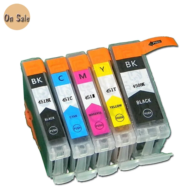 캐논 PGI 450 CLI 451 잉크 카트리지 PIXMA MG5440 MG5540 MG6340 MG6440 MG7140 ...