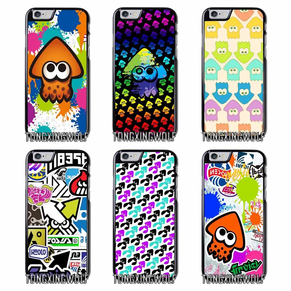 Splatoon Cover Case For Iphone 4 4s 5 5c 5s se 6 6s 7 8 plus x xiaomi ...
