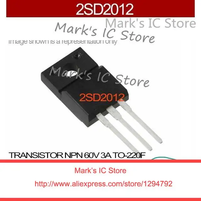 2SD2012 TRANSISTOR NPN 60V 3A TO 220F 2SD201 2SD20 2SD20 2SD201 2SD2 ...