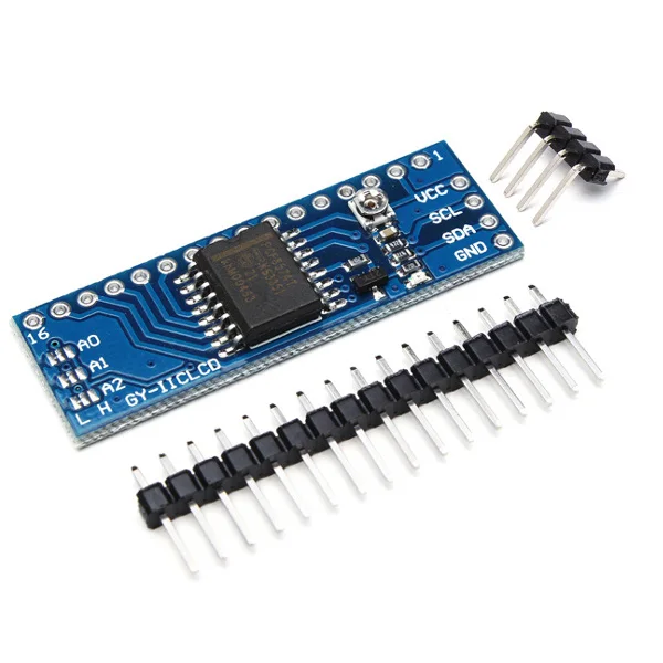 IIC I2C Serial Interface Adapter Module Compatible For 1602 LCD Display ...