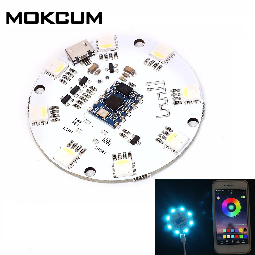 LED 램프 제어 모듈 BLE Bluetooth 4.0 3.6 5V 조명 제어 보드, iOS/안드로이드 스마트 홈 LED 조명 ...