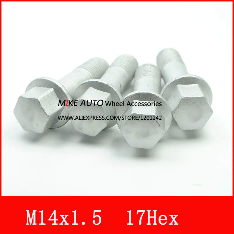 16 Pcs M14x1.5 Wheels Screw Bolt Stud For Benz C Series Glk350 Gl 2006 ...