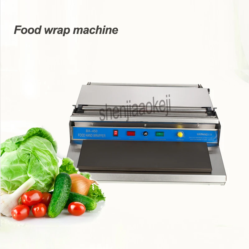 BX 450 food wrap machine sealing machine supermarket vegetable fruit ...