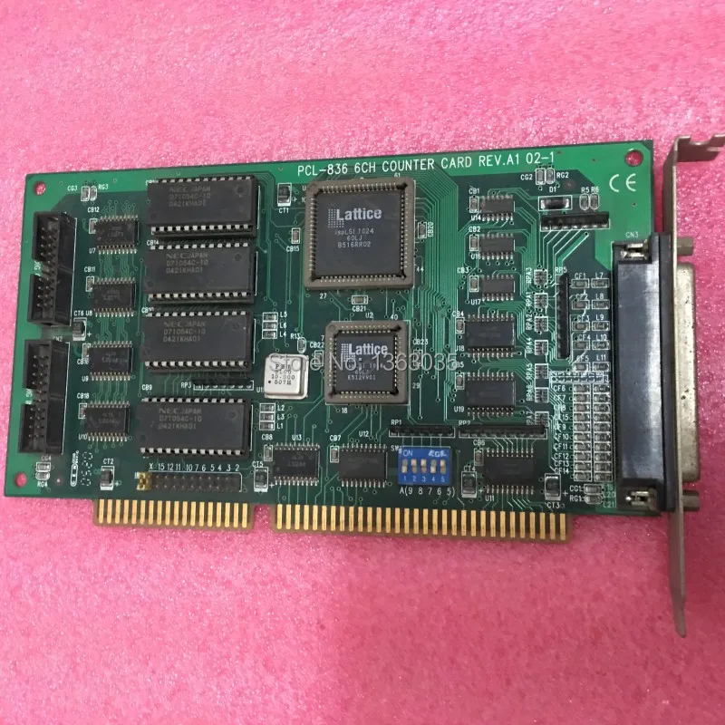 Pcl-836 6ch Counter Card Rev.a1 02-1 Daq Card Tested Working - Video ...